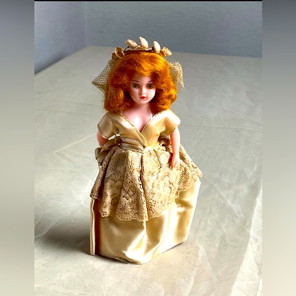 Toys | Vintage Hasbro 195s Collectible Wedding Bride Doll Red Hair ...